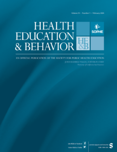 Journals - Society for Public Health Education - SOPHE