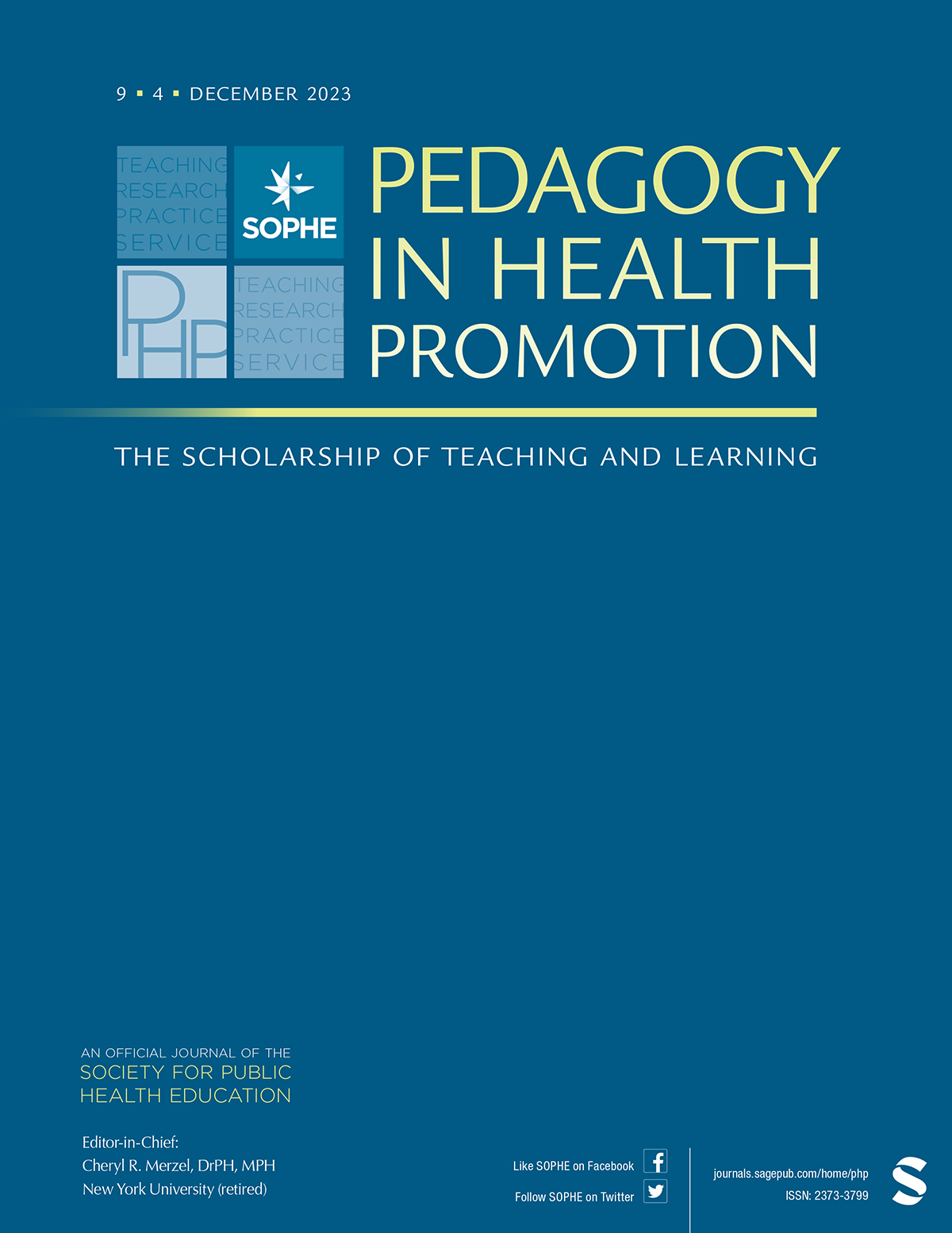 Editorial Board - Society for Public Health Education - SOPHE