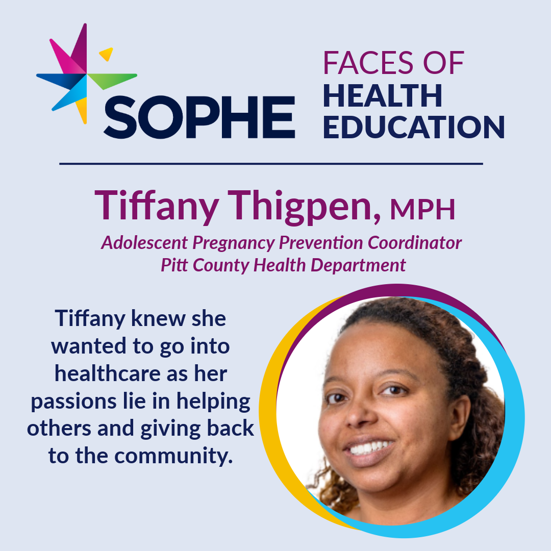 Tiffany Thigpen - Society for Public Health Education - SOPHE