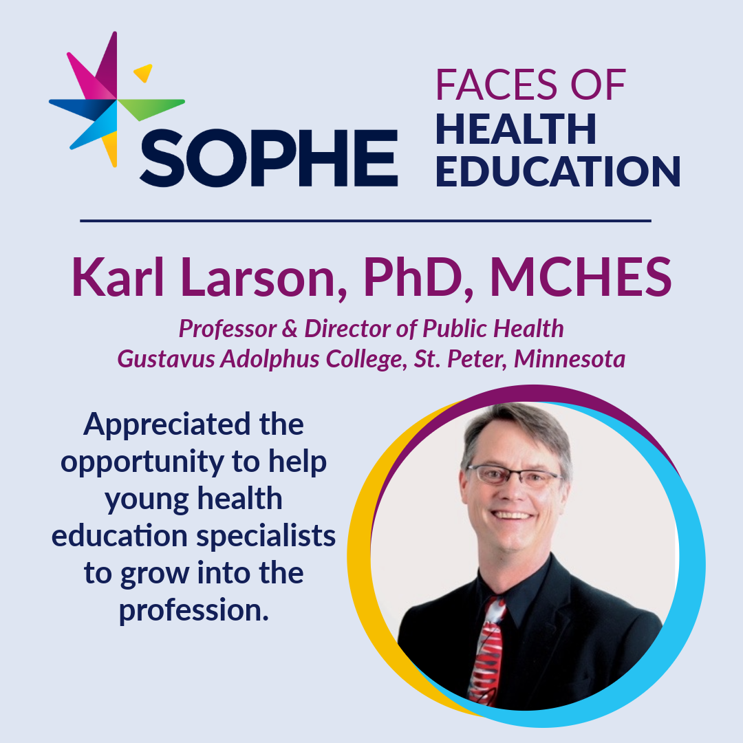 Karl Larson - Society for Public Health Education - SOPHE