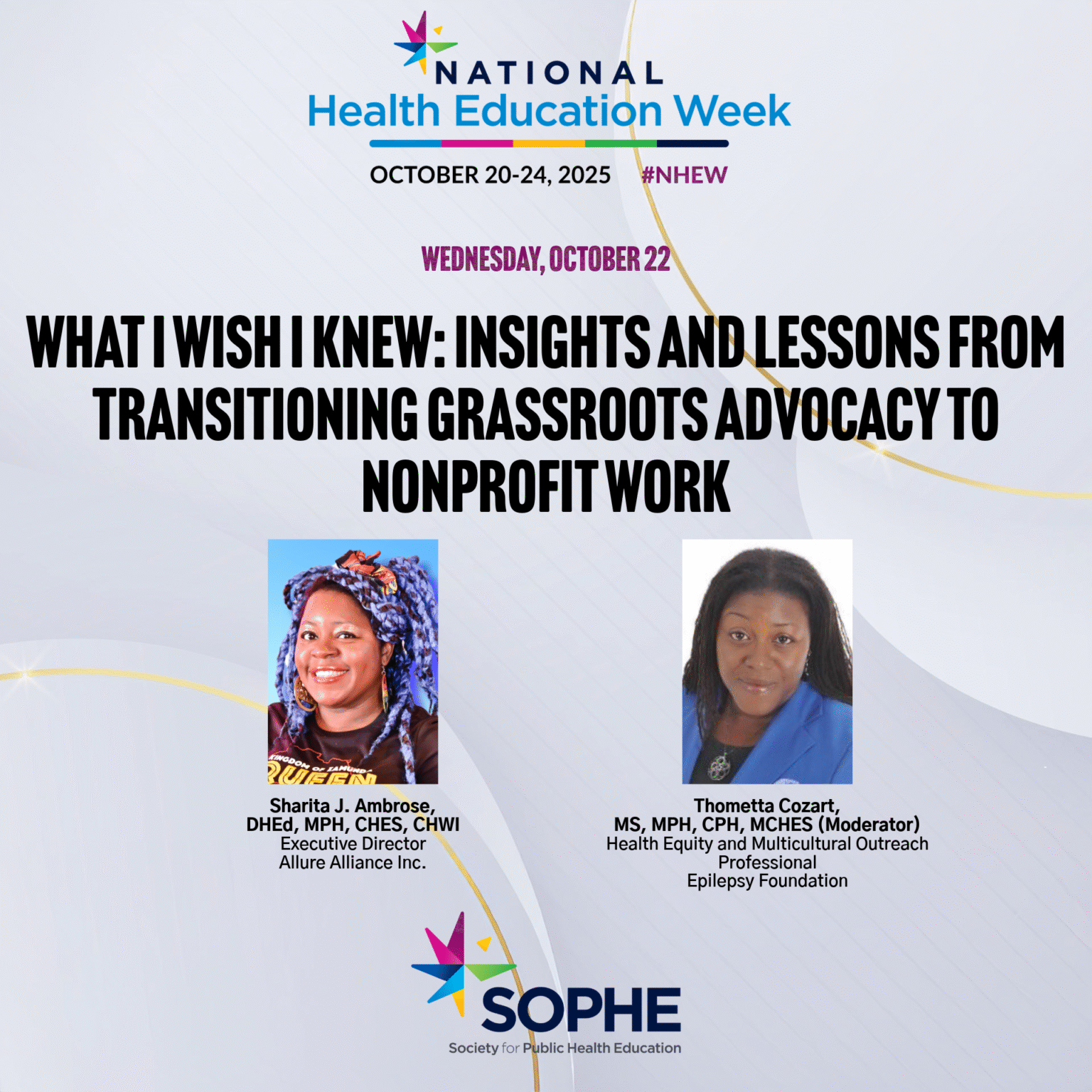 National Health Education Week - Society for Public Health Education ...